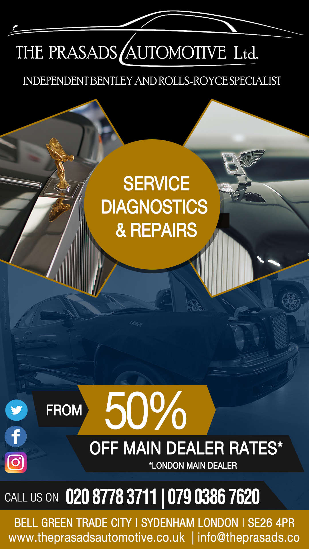 The Prasads Automotive Ltd. Independent Bentley and Rolls Royce ...